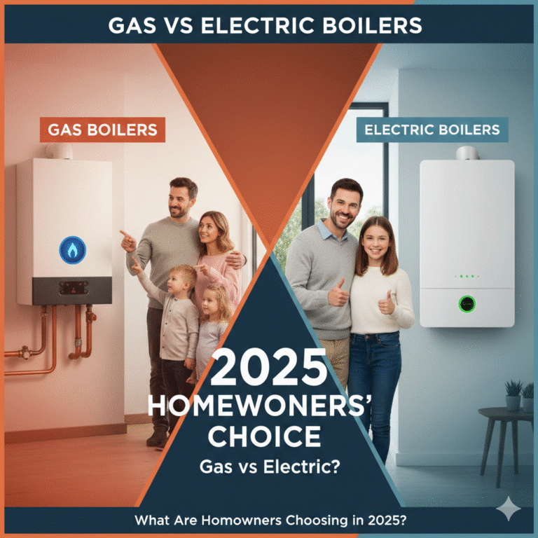 Gas vs Electric Boilers in 2025: What to Choose?